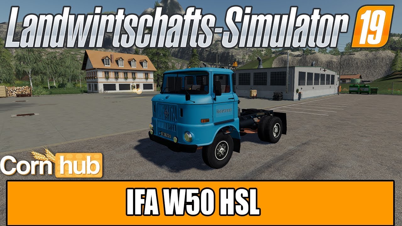 LS19 Modvorstellung - IFA W 50 HLS - Farming Simulator 19 Mods - YouTube