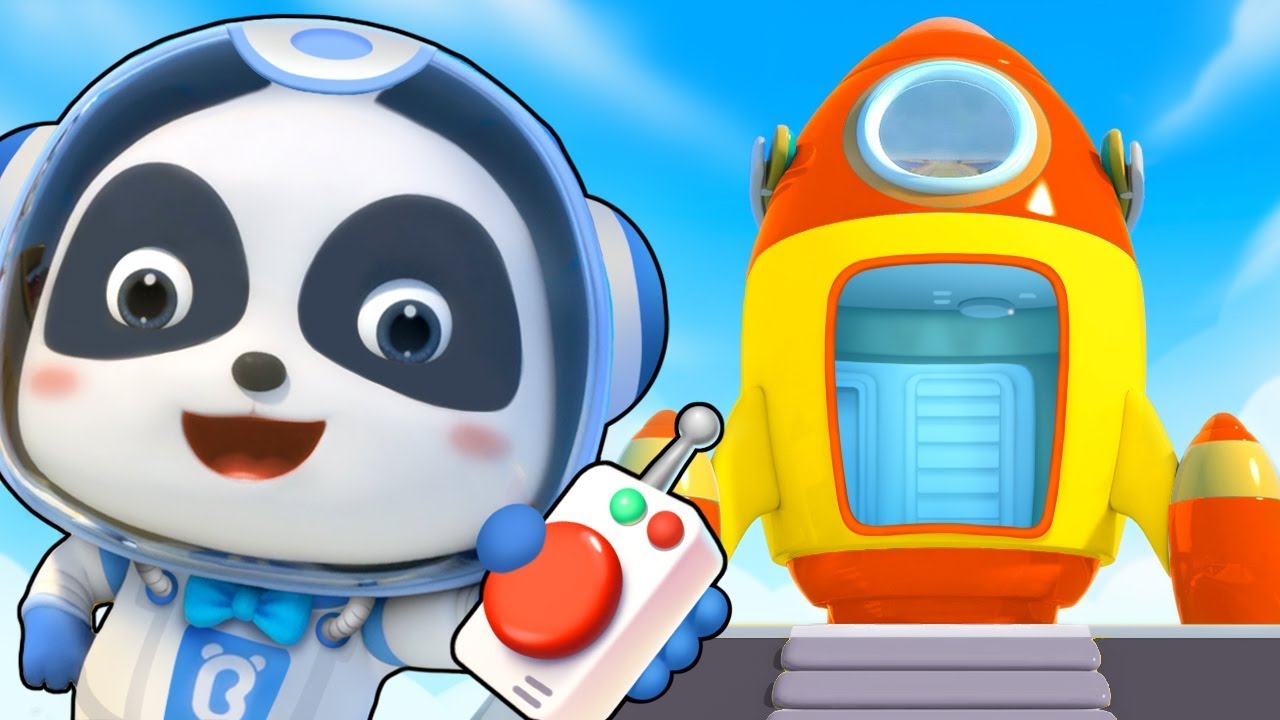 太空人冒險 | 兒歌童謠 | 卡通動畫 | 寶寶巴士 | Learn Chinese | BabyBus - YouTube