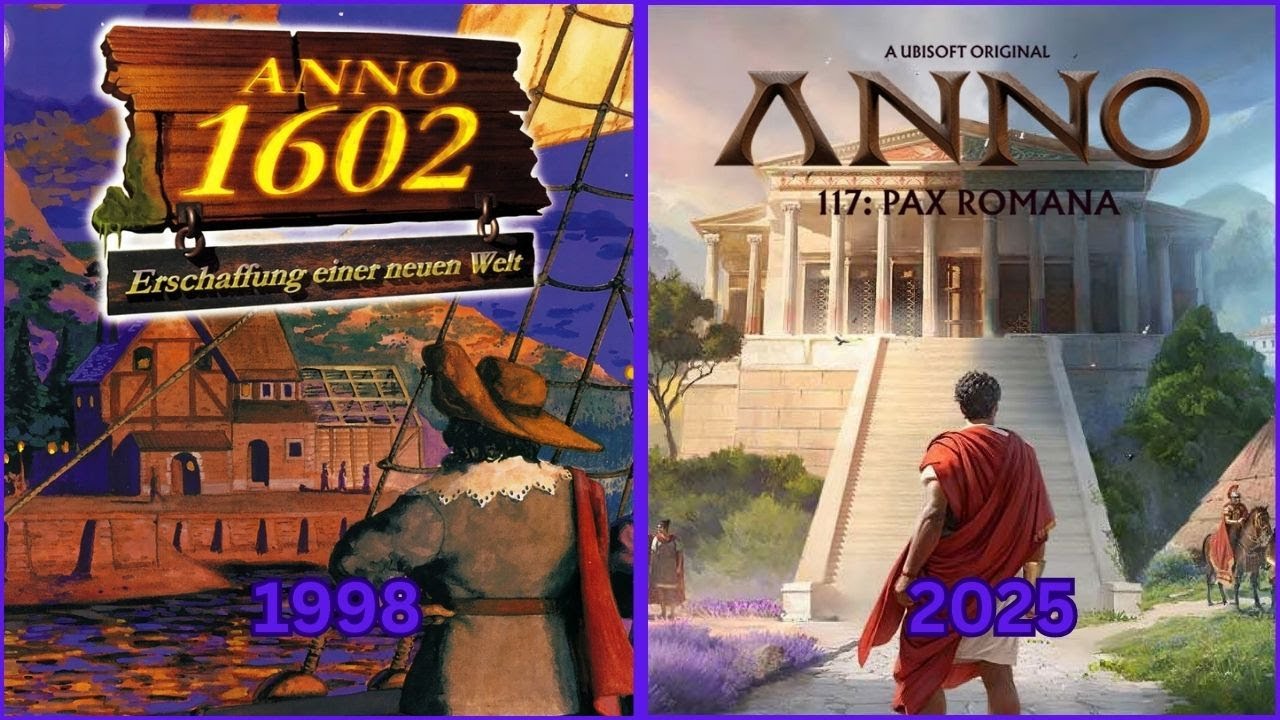 Anno Games Evolution 1998-2025 - YouTube