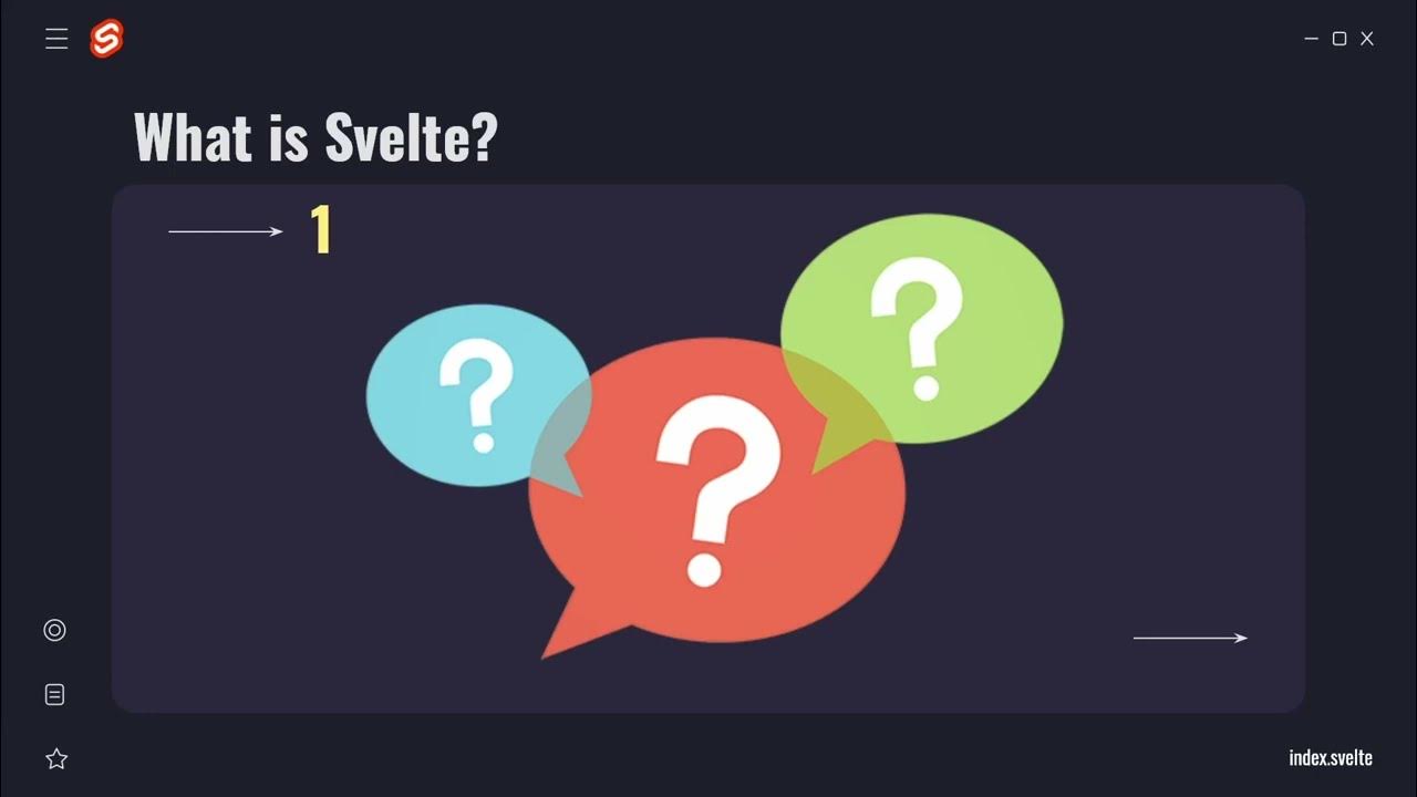 Svelte Fundamentals - What is Svelte - YouTube