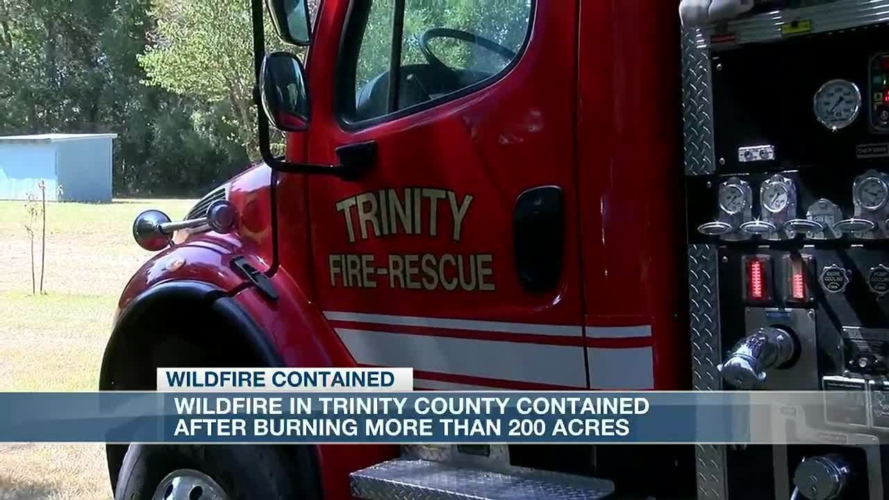 Ghost Branch wildfire in Trinity County contained after burning 214 ...