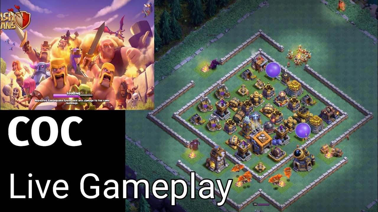 Clash of Clans. Builder Base attacks Live - YouTube