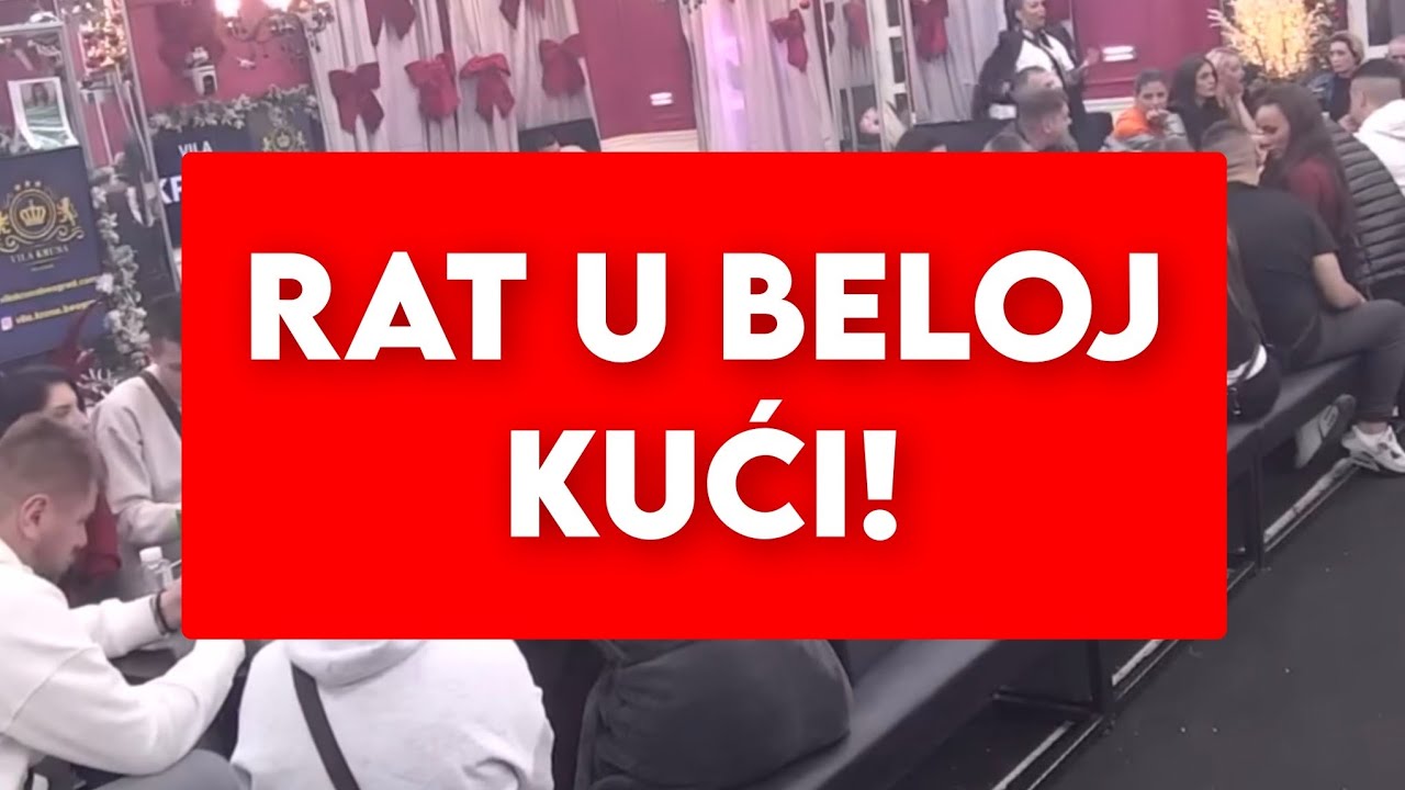 RAT U BELOJ KUĆI! UVUČEN Otac učesnice, otkrivena TAJNA VEZA - YouTube