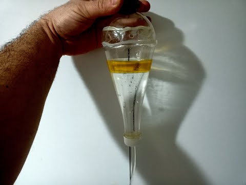 AYIRMA HUNİSİ NASIL YAPILIR, KULLANILIR? OKUL PROJESİ. GERİ DÖNÜŞÜM. HOW TO MAKE SEPERATION FUNNEL?