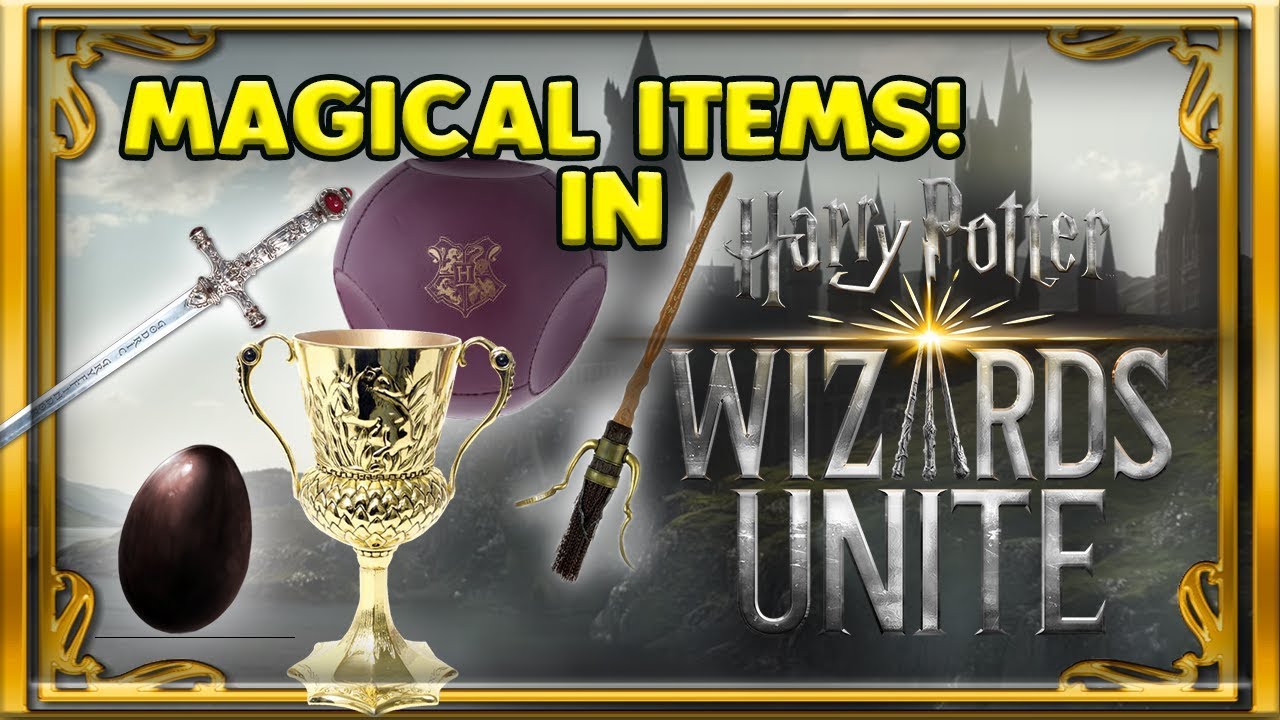 MAGICAL ITEMS IN WIZARDS UNITE! - HOW WILL THEY WORK??? - YouTube