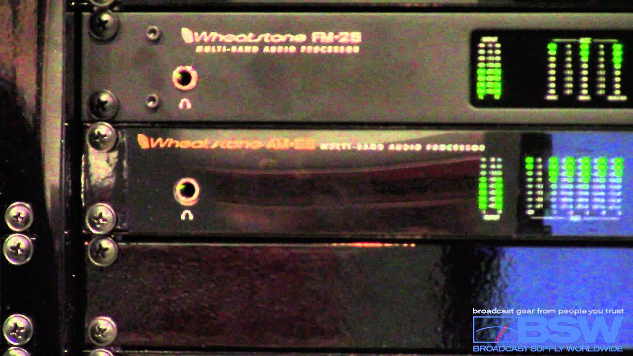 BSW Presents: Wheatstone AM-55 Processor - YouTube