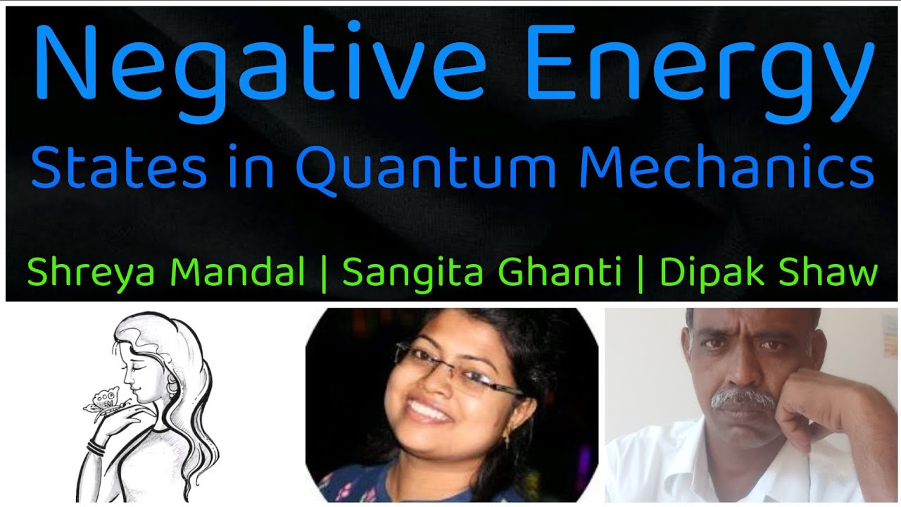Negative Energy States in Quantum Mechanics - YouTube