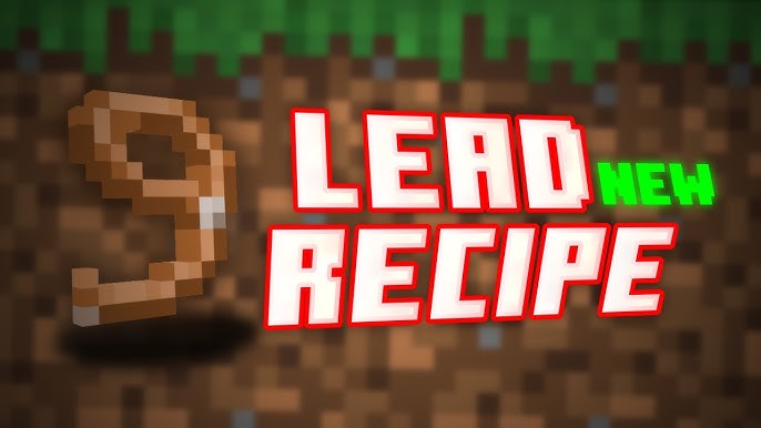 Minecraft Lead Crafting Recipe
