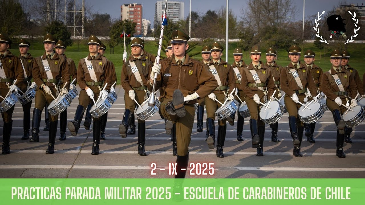Desfile Escuela de Carabineros del General Carlos Ibáñez del Campo 2025 ...