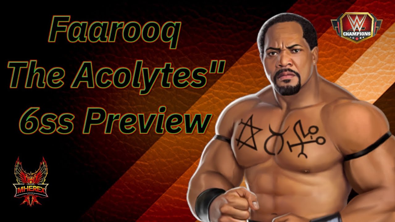 Faarooq "The Acolytes" 6ss Preview - YouTube