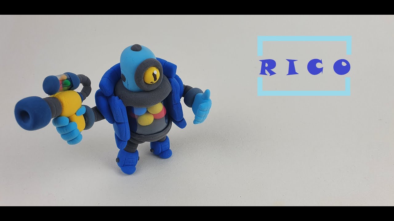 Brawl Stars RICO Clay Mix Art - YouTube