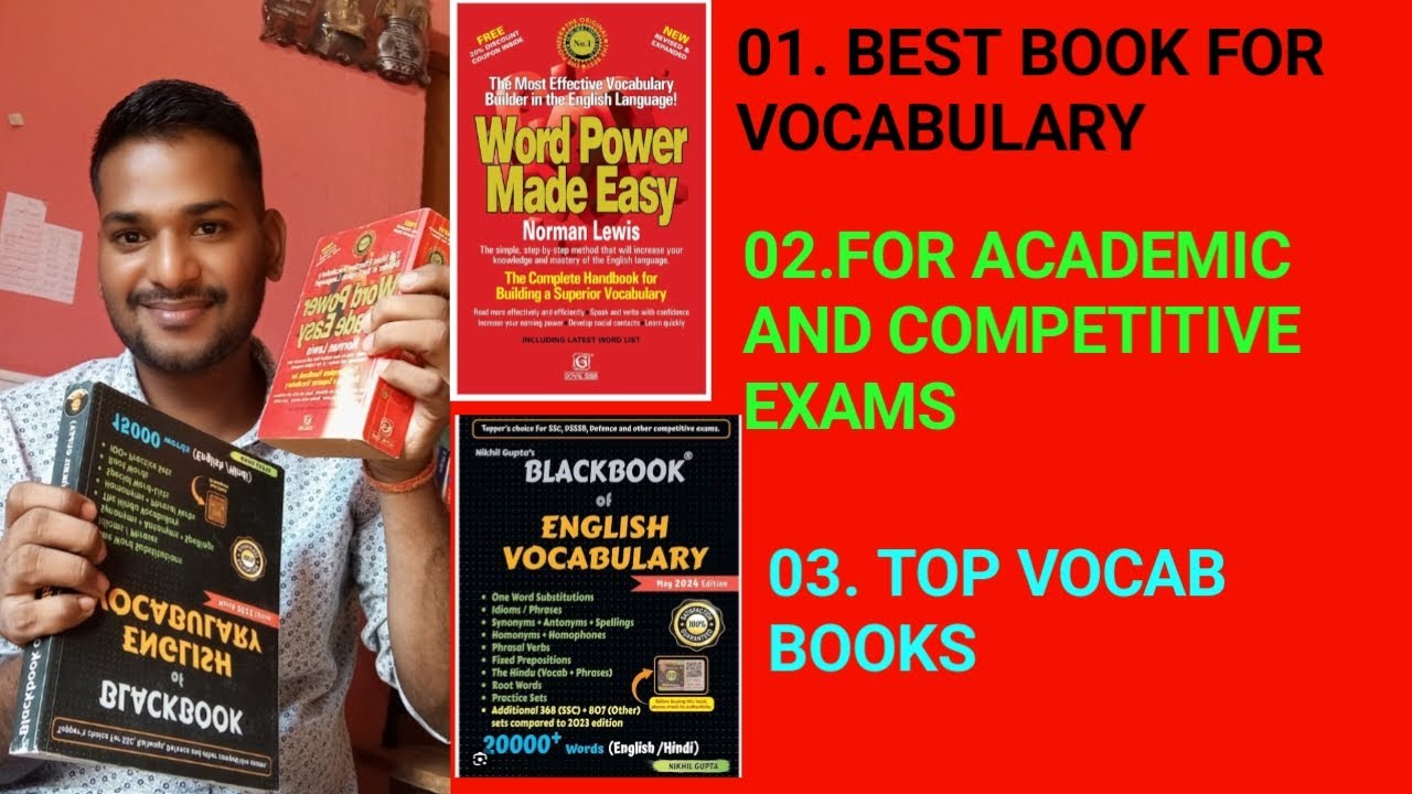 Best book for vocab - YouTube