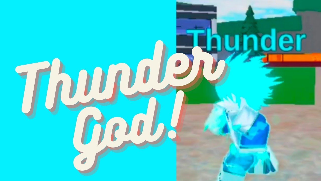 Becoming Thunder god in roblox| Night gaming|😎😎 - YouTube
