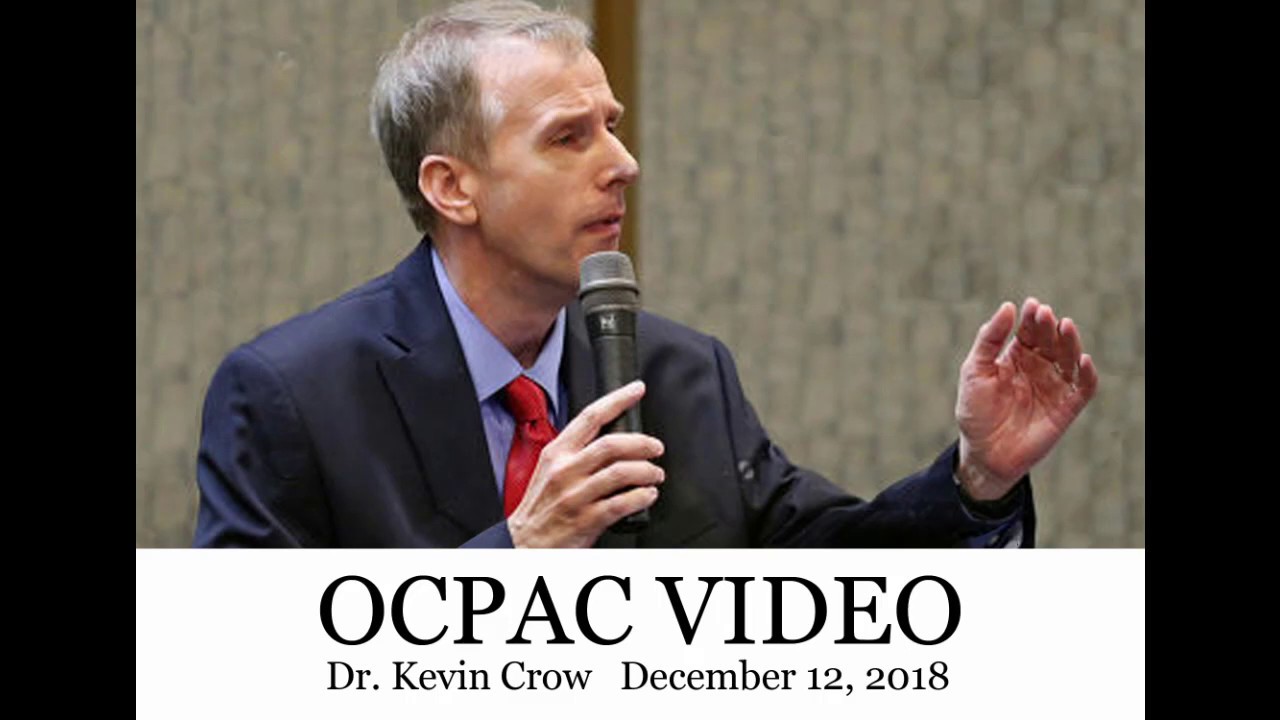 OCPAC Meeting Kevin Crow 12 12 18 - YouTube