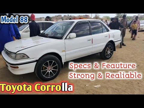 Toyota corrolla 88 Model | Owner rewiew | Urgent cell | #corrola # ...