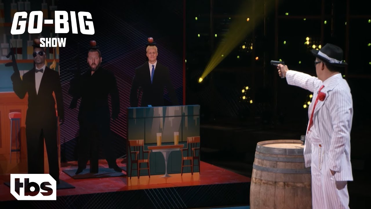 Go Big Show: Contestant Plays Music With Guns (Clip) | TBS - YouTube