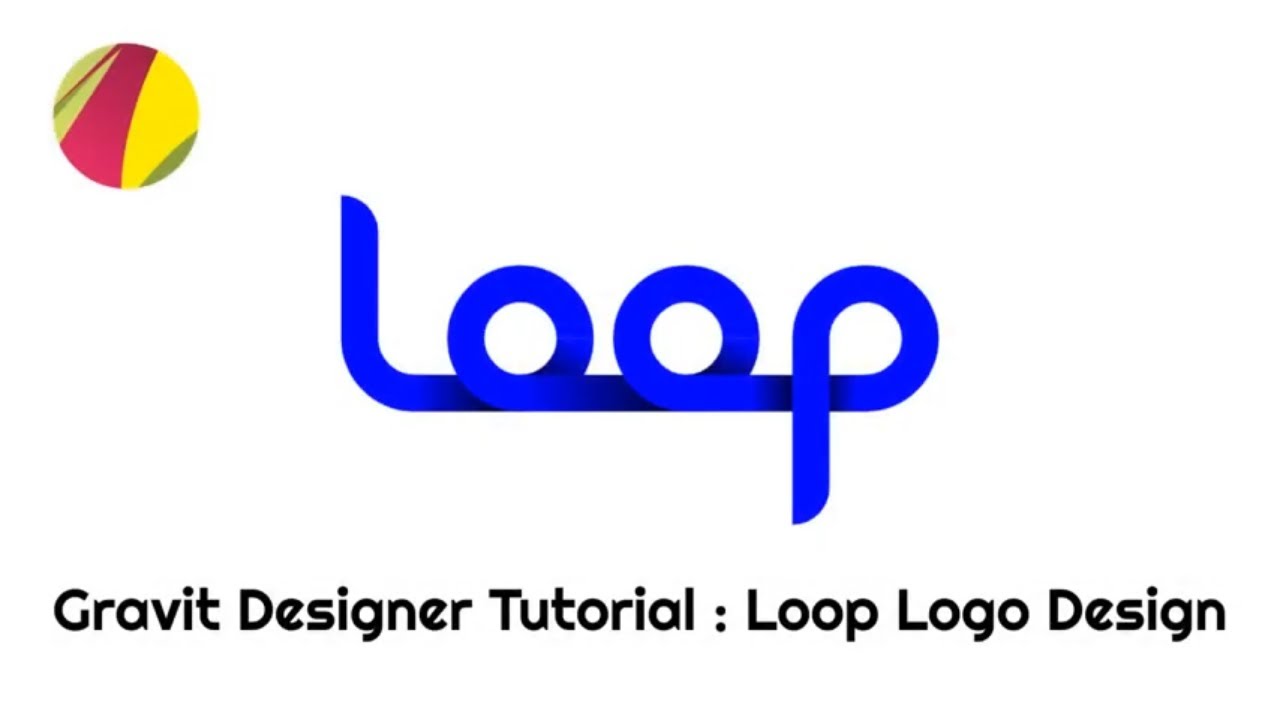 LOOP LOGO DESIGN : GRAVIT DESIGNER TUTORIAL - YouTube