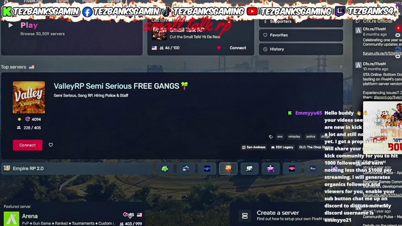 SMALL TALK RP - YouTube