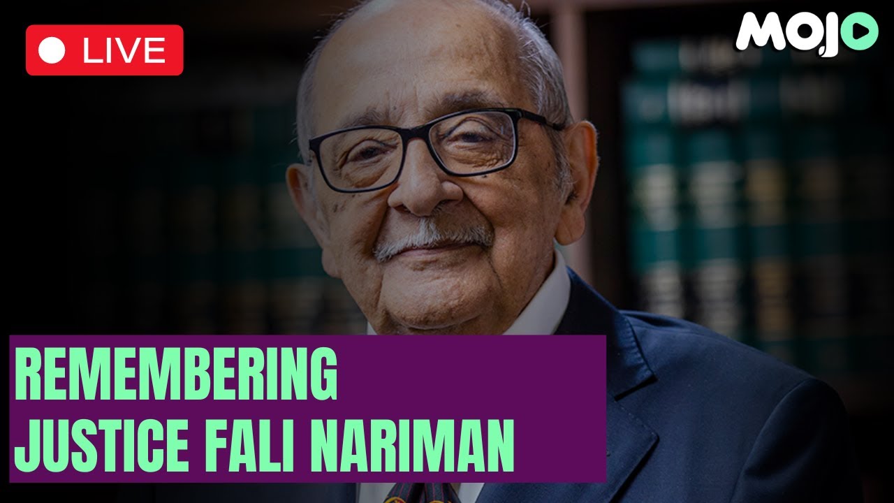 Live | Supreme Court Remembers Eminent Jurist Fali Nariman - YouTube