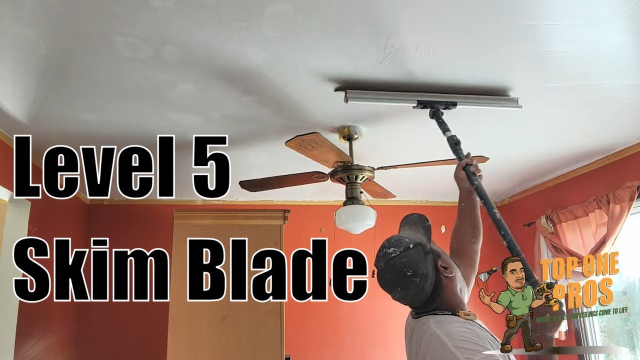 Transform Your Drywall Skim coating with Level 5 Skim Blade ...
