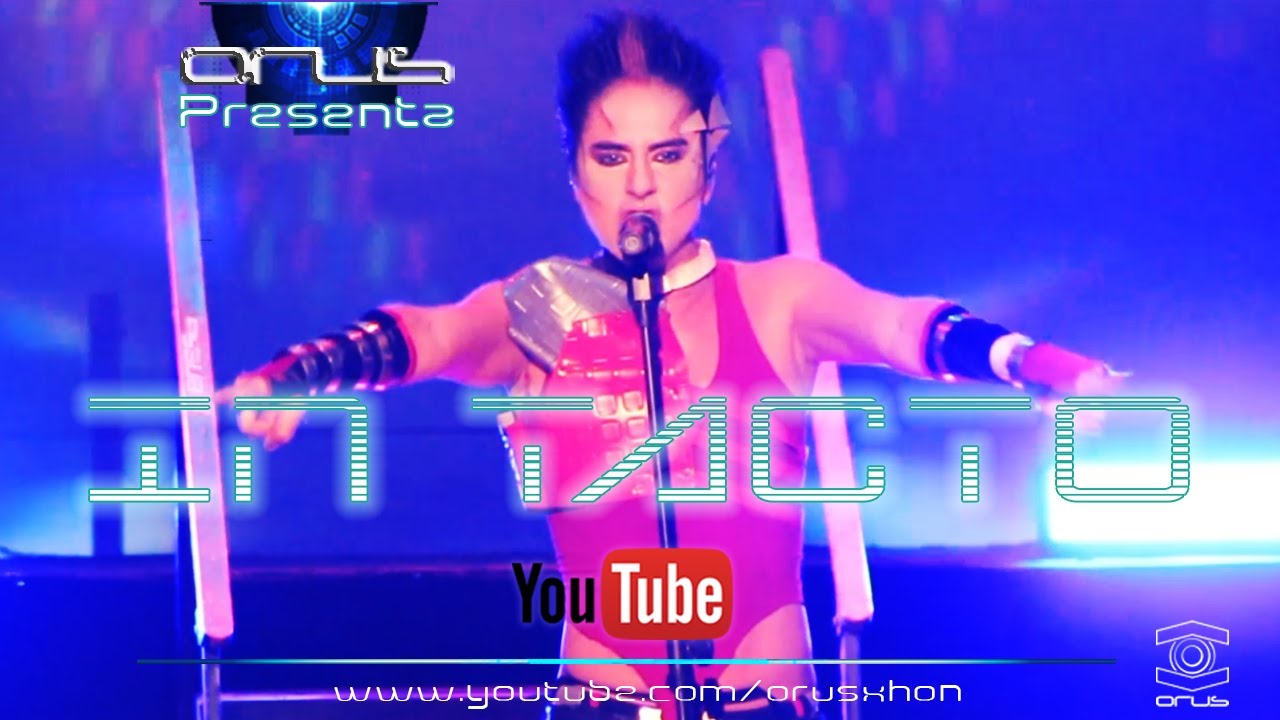 ORUS XHON-INTACTO/LIVE HD TEATRO LIDO/CYBER PUNK PERFORMANCE/POST PUNK COLOMBIA - YouTube