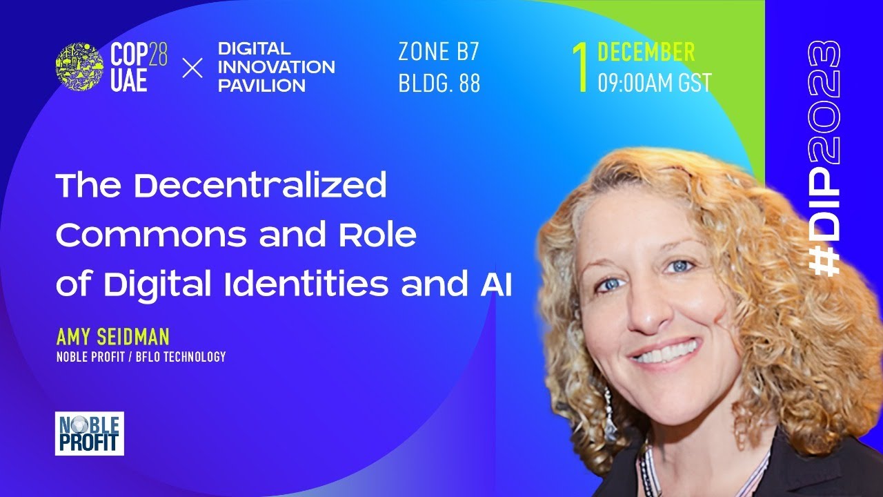 Amy Seidman, Noble Profit / BFlo: The Decentralized Commons and Role of ...