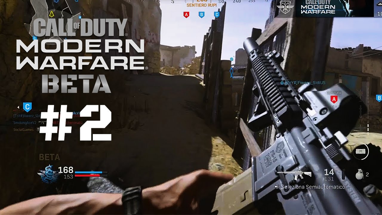 CALL OF DUTY - MODERN WARFARE® | BETA GAMEPLAY #2 (PS4) - YouTube