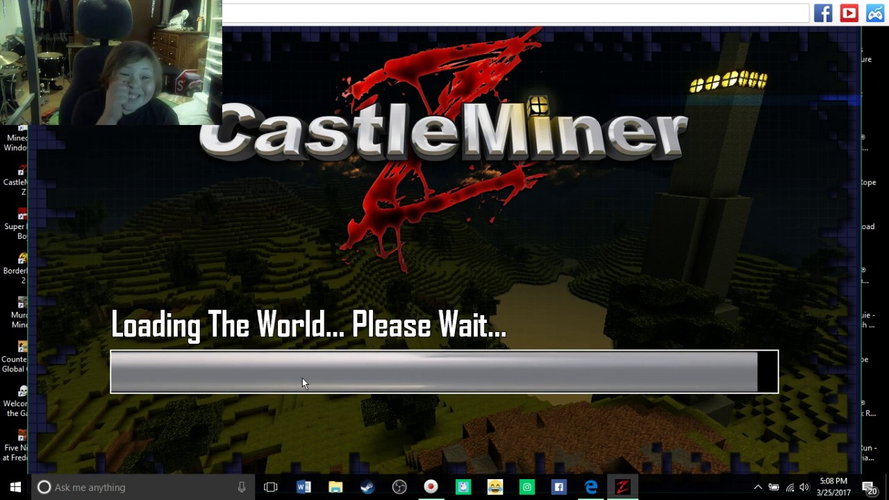 castle miner z pt 9 ALIEN MOTHERSHIP - YouTube