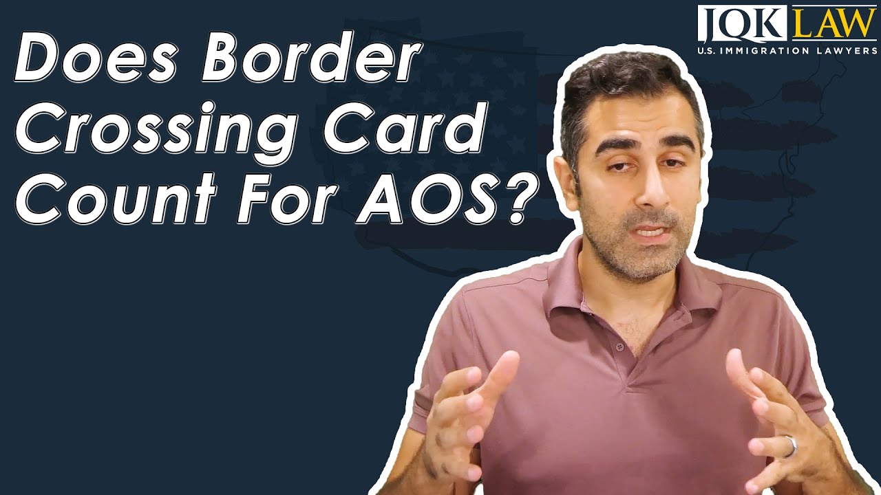 Does Border Crossing Card Count For AOS - YouTube