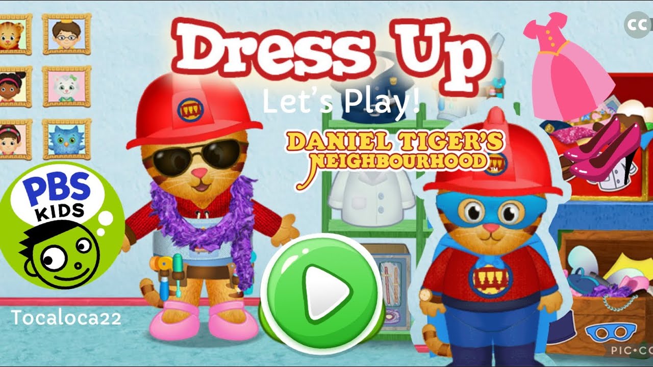 Daniel Tiger Plays Dress Up! | PBS Kids App | Let’s Play! | Daniel ...