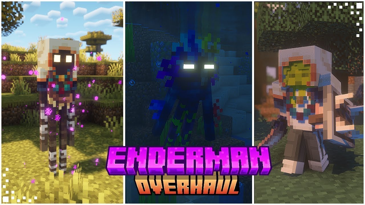 Enderman Overhaul (Presentación de Mods) | Expansión de Endermans | Forge & Fabric 1.21 / 1.20 ...