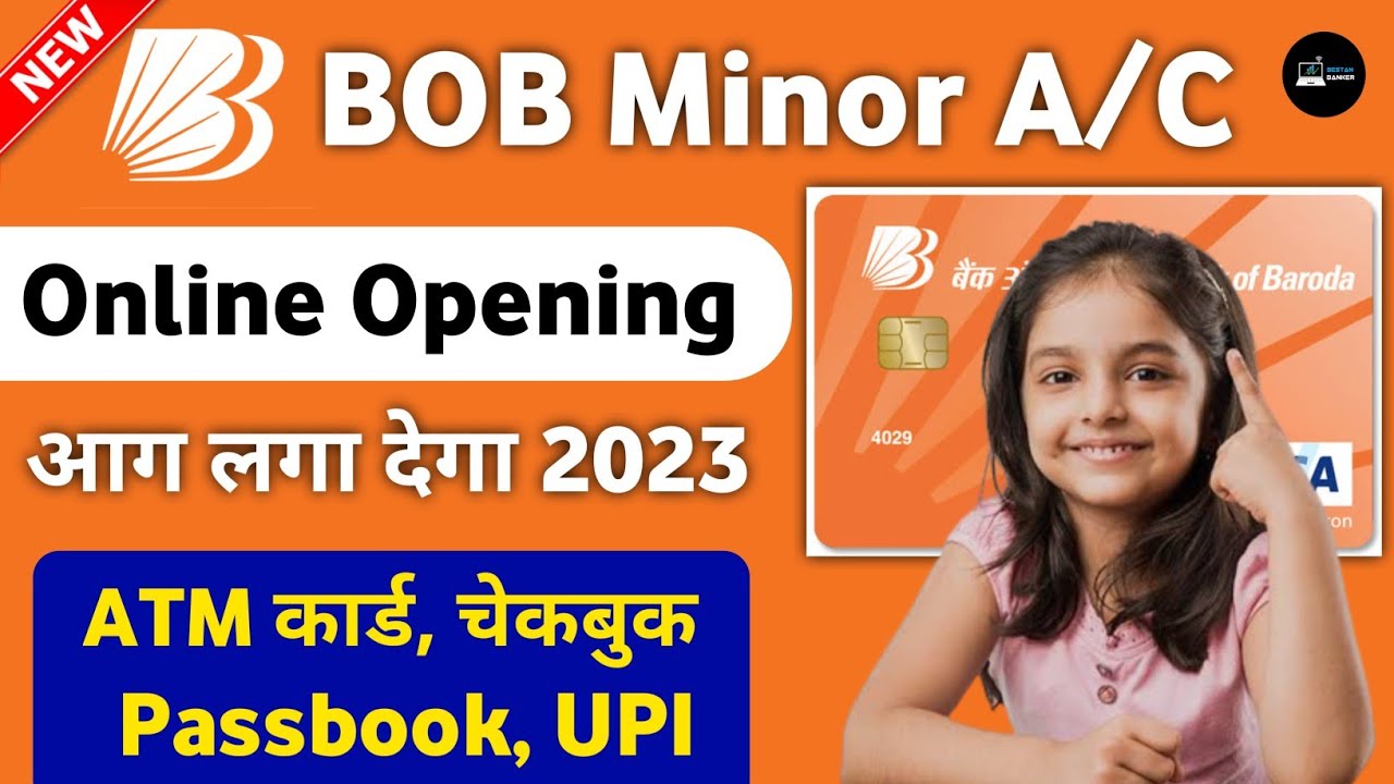 Without Video KYC | Bank Of Baroda Minor Account Opening Online | BOB Minor Account opening ...