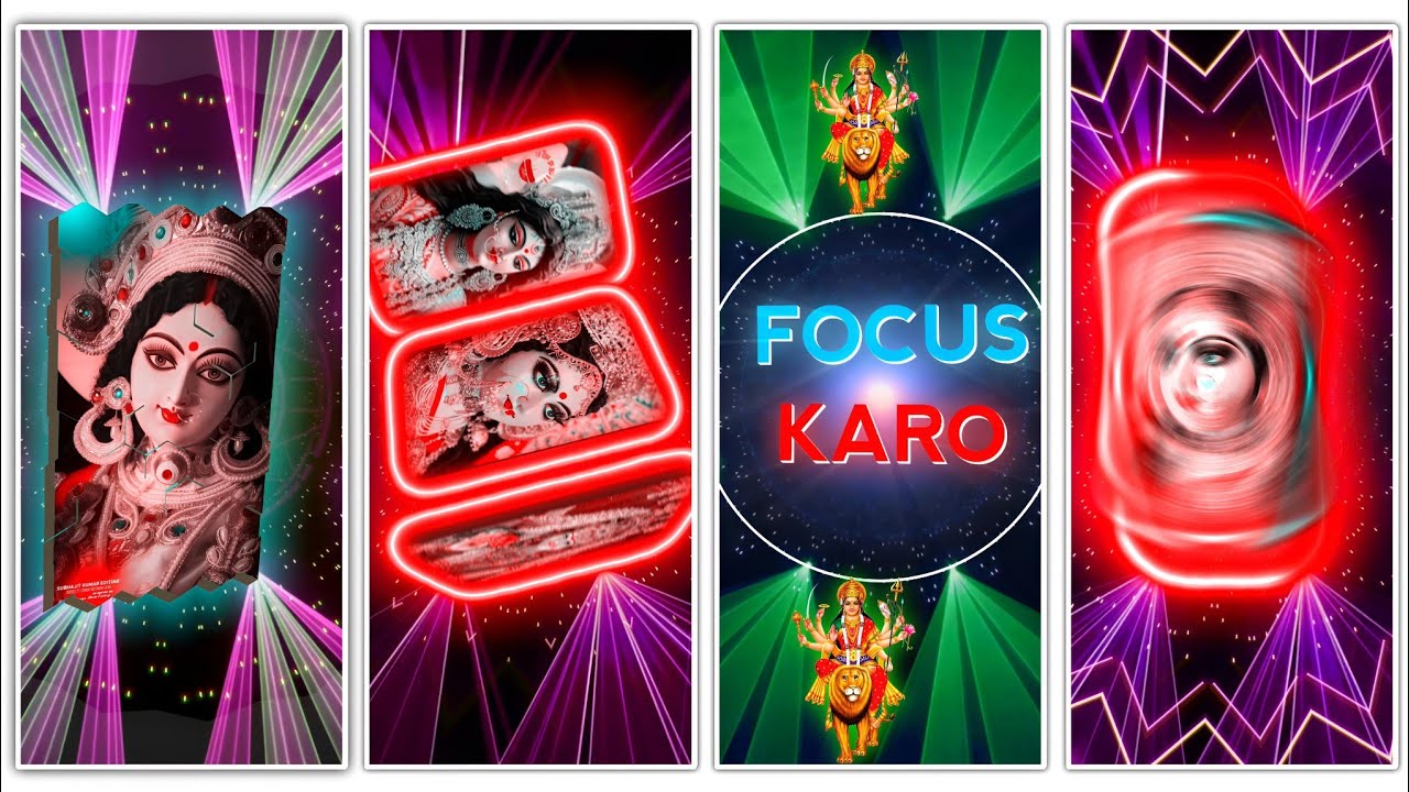 Navratri Coming Soon Video Editing Alight Motion || Navratri Video ...