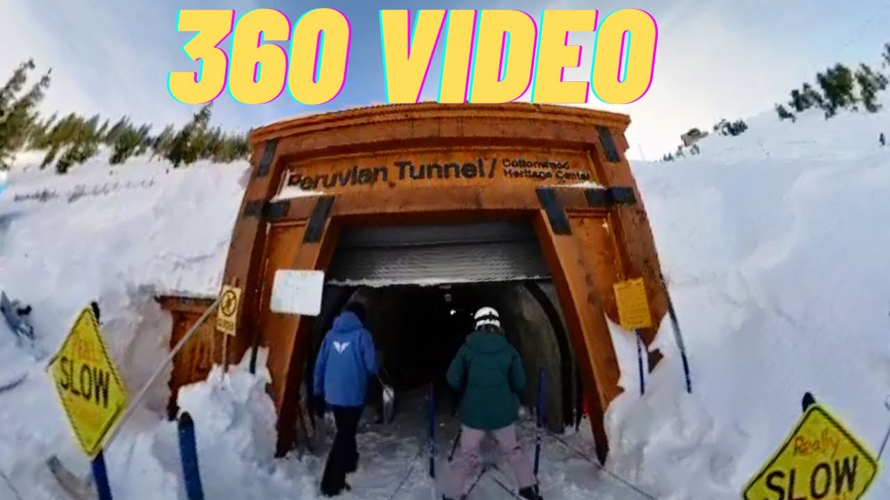 Peruvian Tunnel 4K 360 Full Ride Through - YouTube