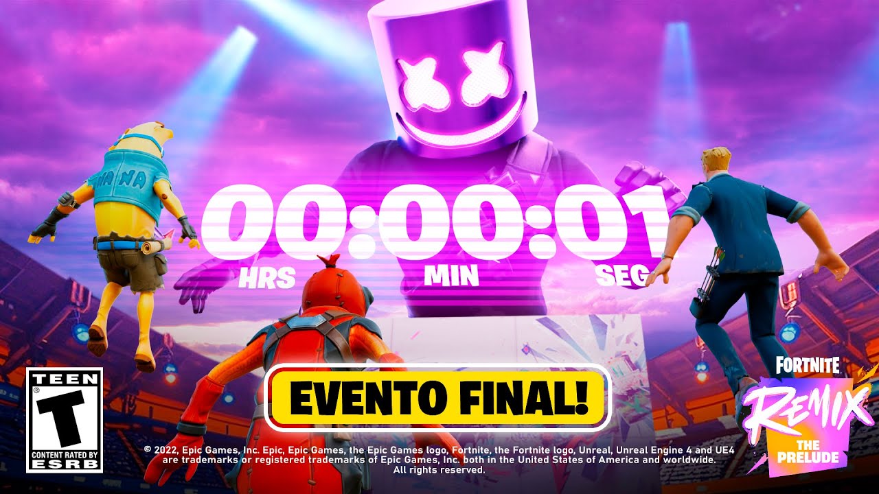 ¡ULTIMAS HORAS! EVENTO FINAL FORTNITE REMIX (FASE FINAL) #fortnite # ...
