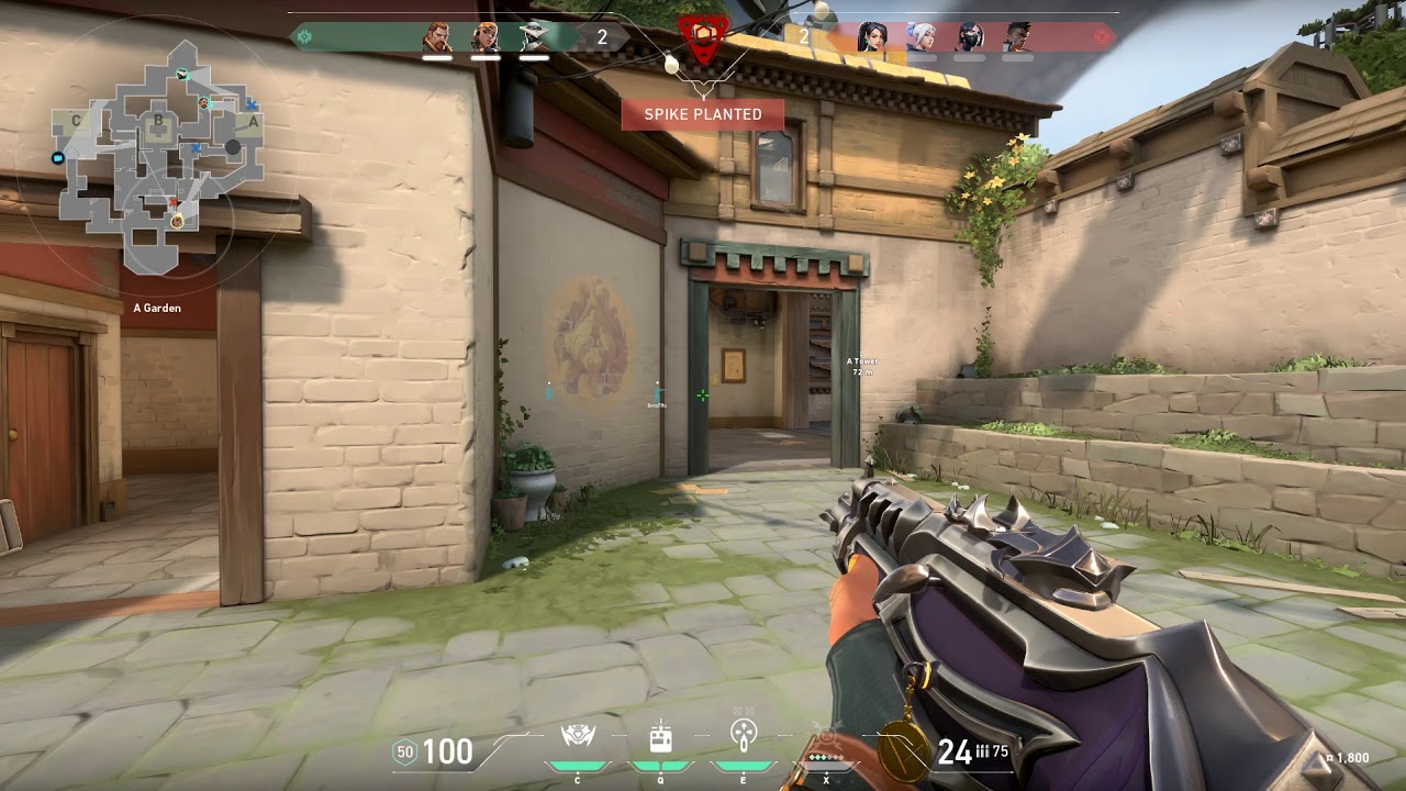 Raze ROCKET OP REDICULOUS!!! 5 Man ACE! NERF VANDAL? - YouTube