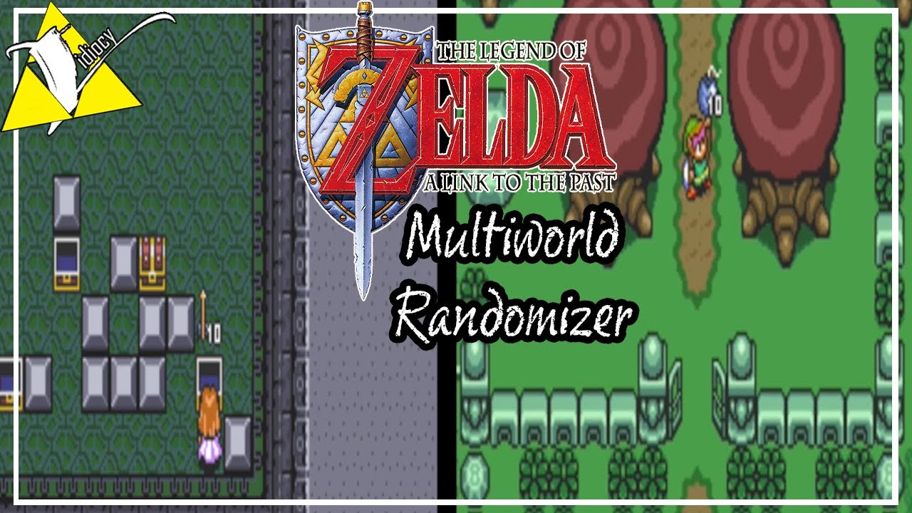 TWO-PLAYER LINK TO THE PAST | ALttP Multiworld Randomizer #1 | Vidiocy ...