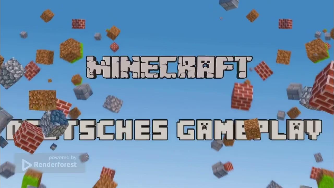 Mein erstes Minecraft Intro - YouTube