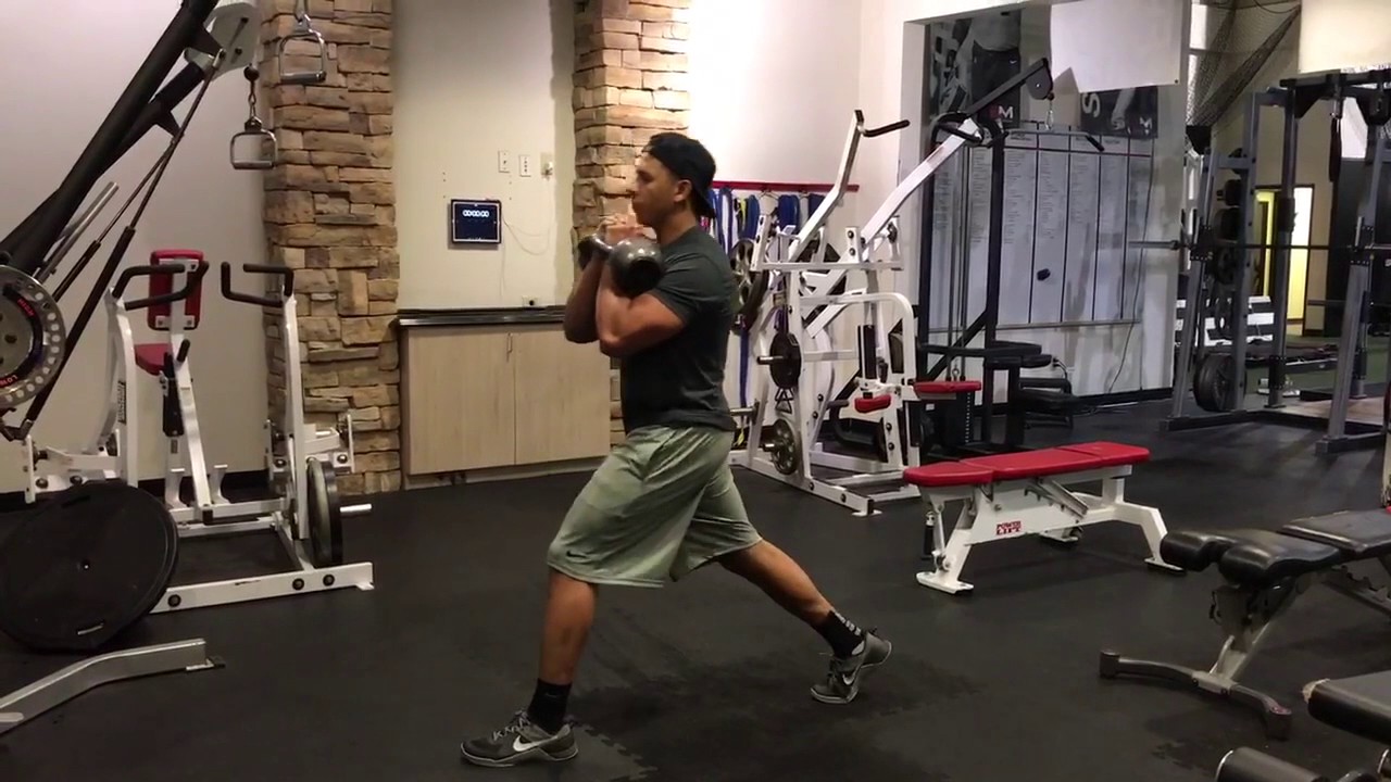 2 - KB Front Rack Split Squat - YouTube