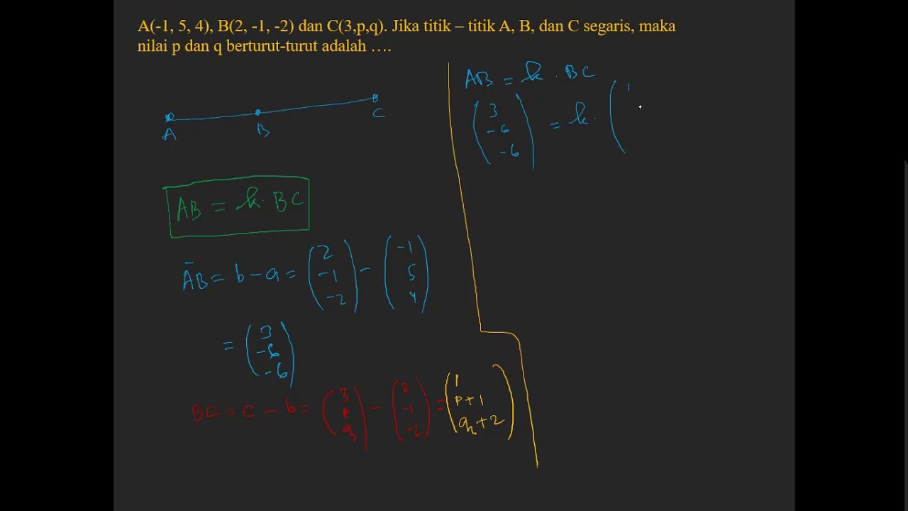 LATIHAN UTBK - Soal 12 Vektor - YouTube