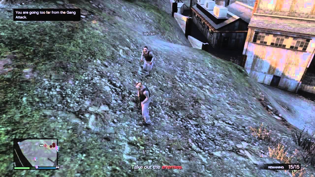 GTA V - "Heat" Truck Robbery Scene Bloopers - YouTube