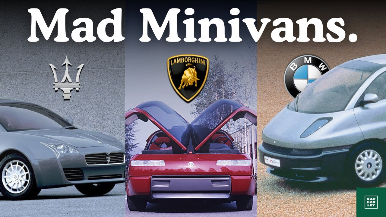 6 Minivans That Were Too Insane For Production - YouTube