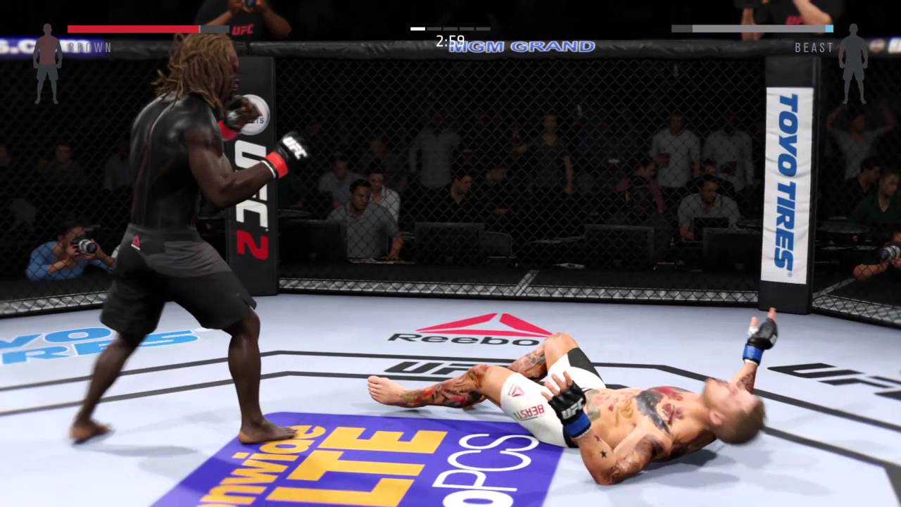 EA SPORTS™ UFC® 2 First round Knock-out series - YouTube