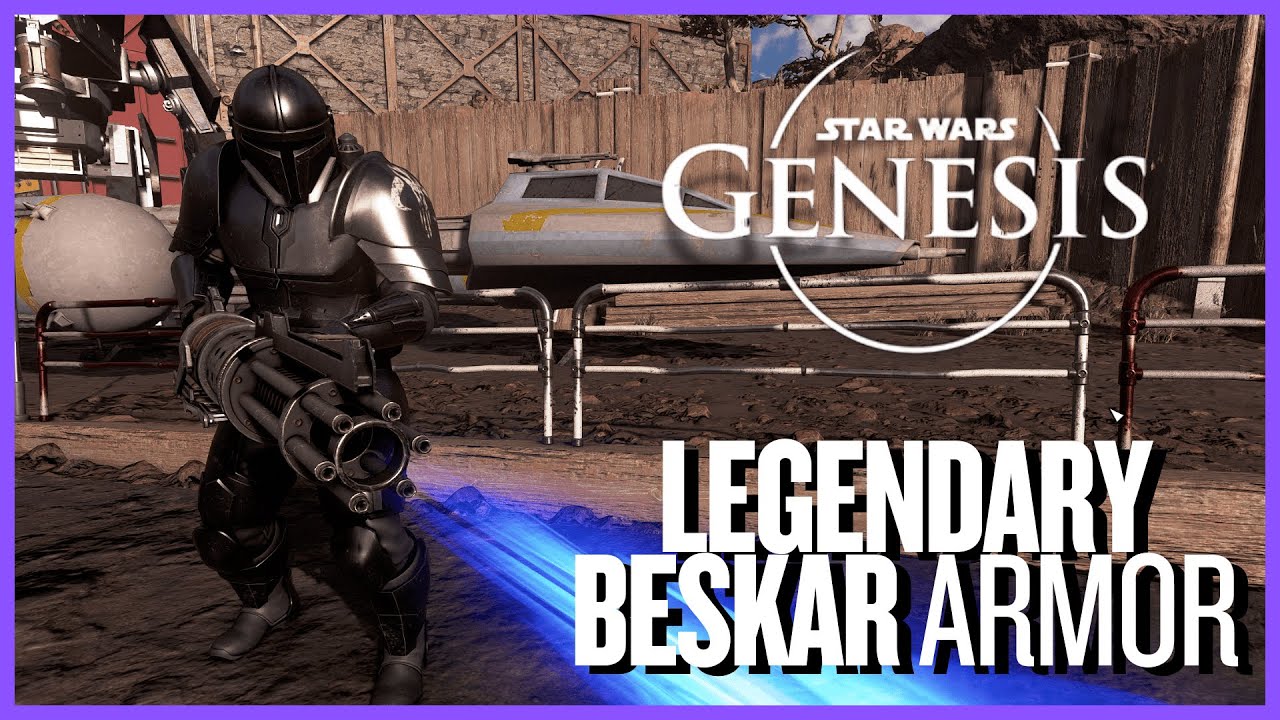 Unlock the LEGENDARY Heavy Beskar Armor | Star Wars Genesis Starfield ...