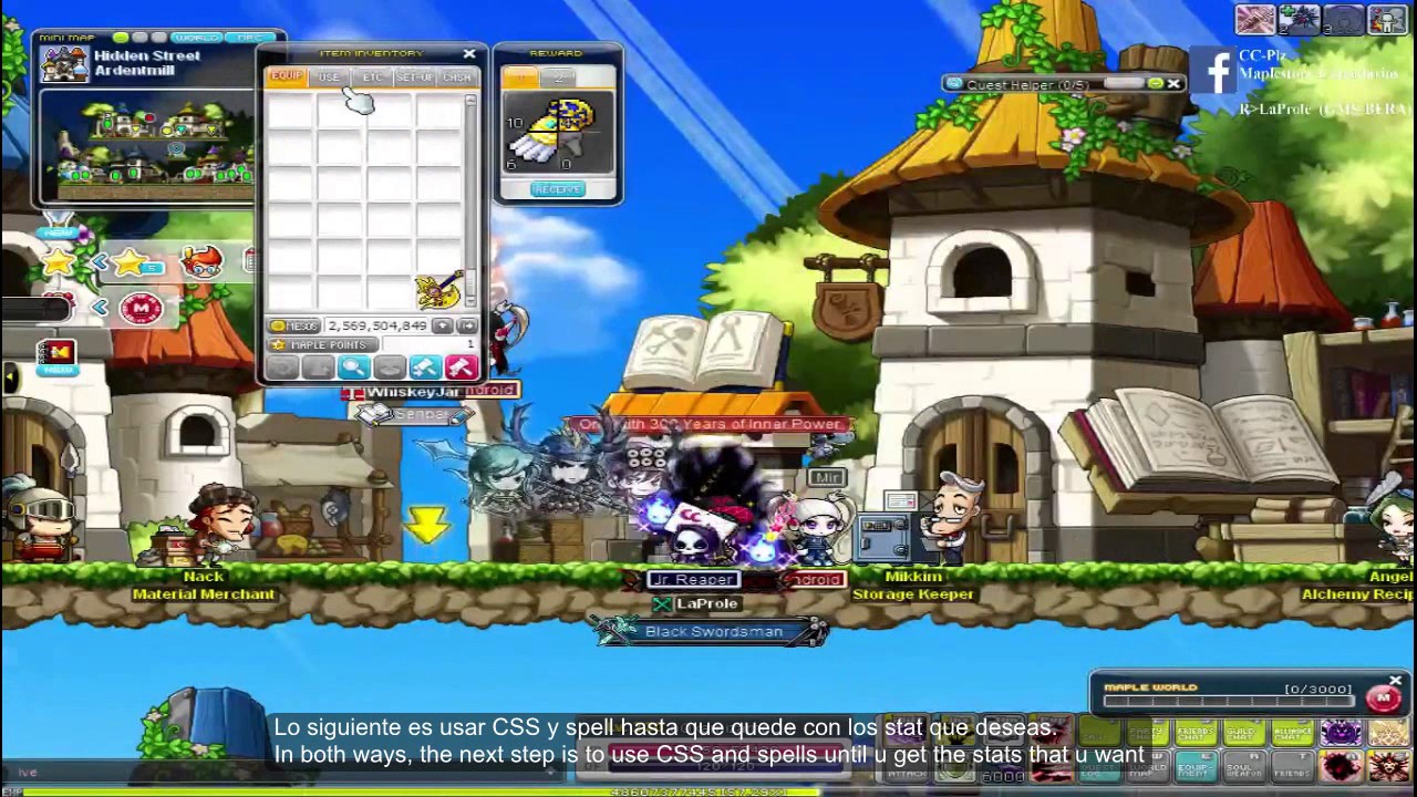 Maplestory - Spell trace 15% guide (Fever Time !) - YouTube