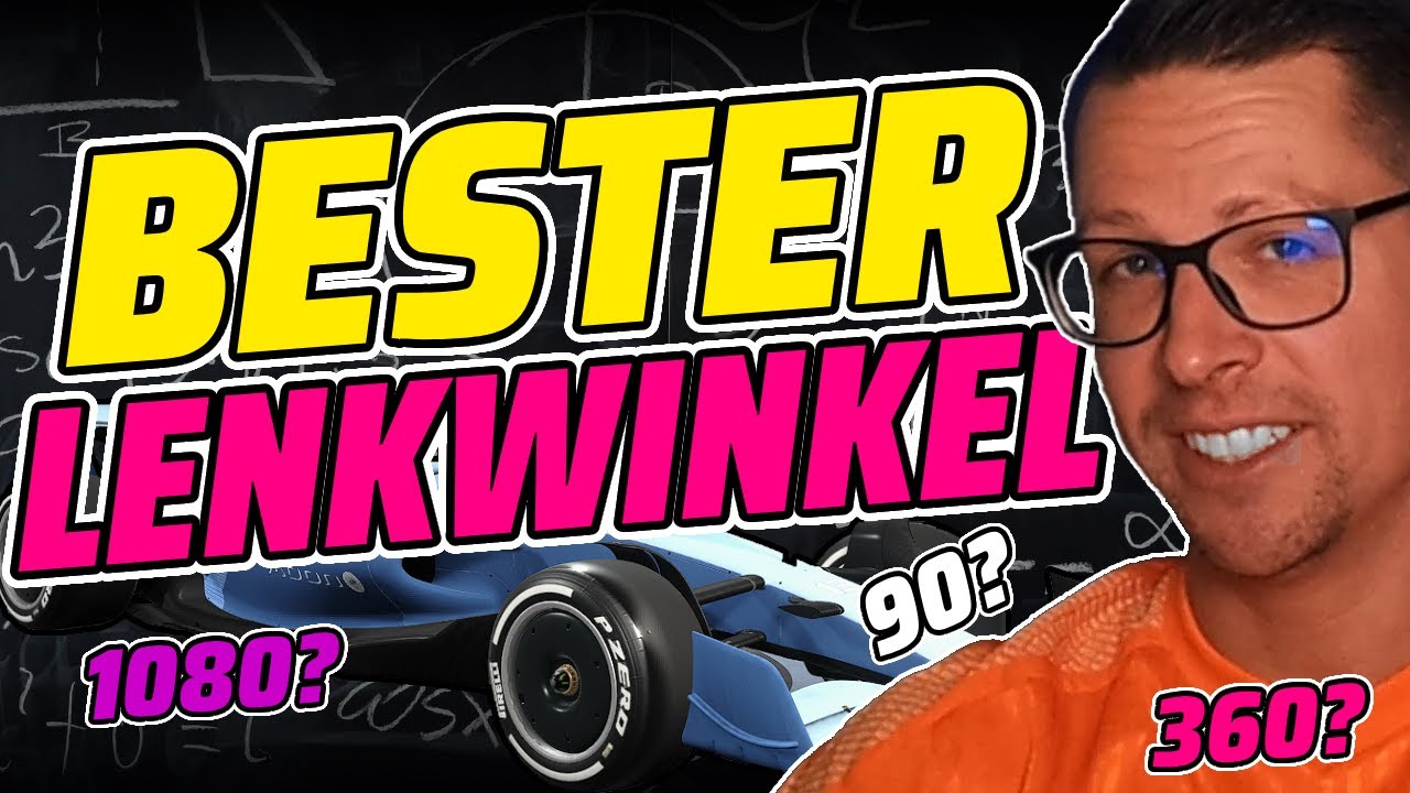 F1 23 IDEALER BESTER LENKWINKEL? NEUE EMPFEHLUNG! F1 Tutorial / Guide ...