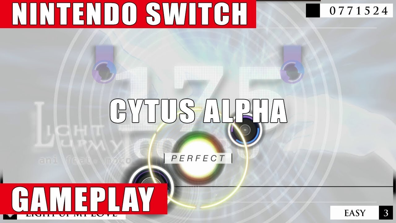 Cytus Alpha Nintendo Switch Gameplay | Chapter 1 - YouTube