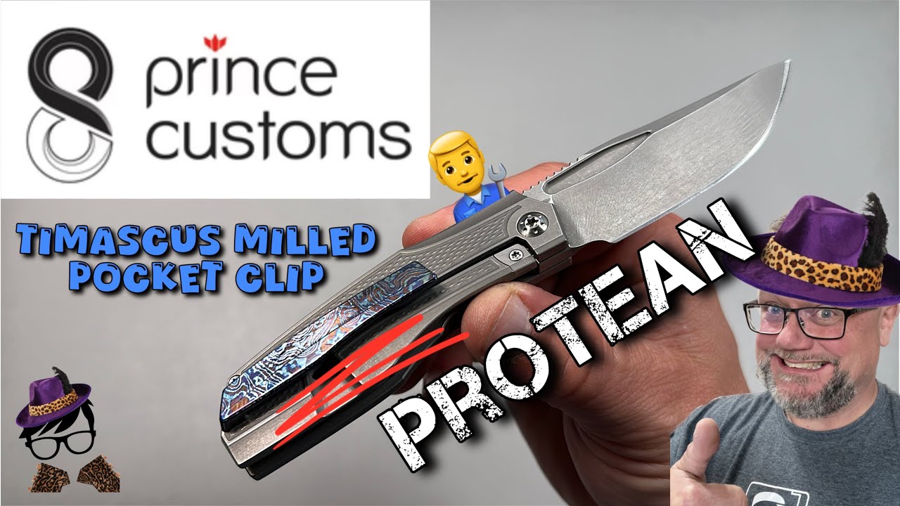 Unboxing something special for my Prince Customs Protean knife… making ...
