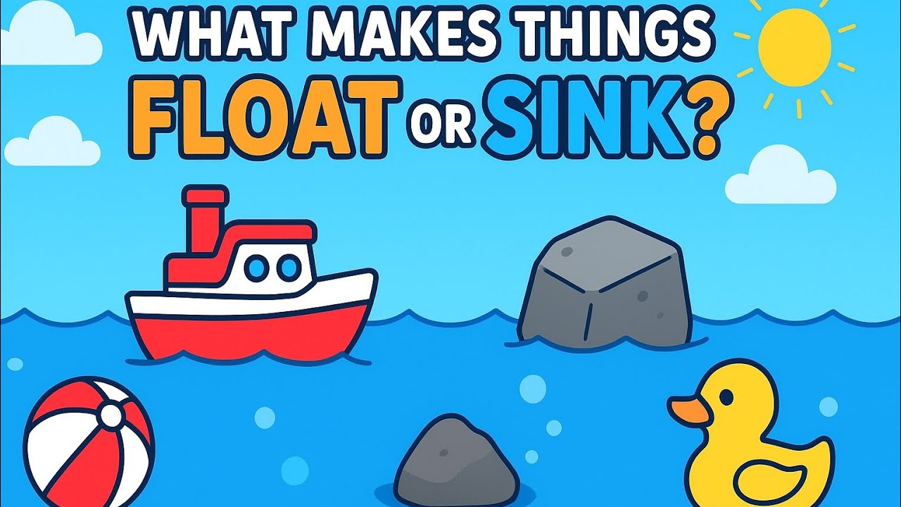 What Makes Things Float or Sink? ⚓💧 | Fun Science for Kids - YouTube
