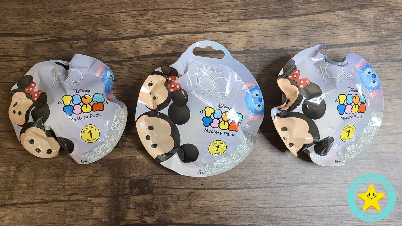 Unboxing Disney 100 Years of Wonder Tsum Tsum Mystery Pack Series 1 ...